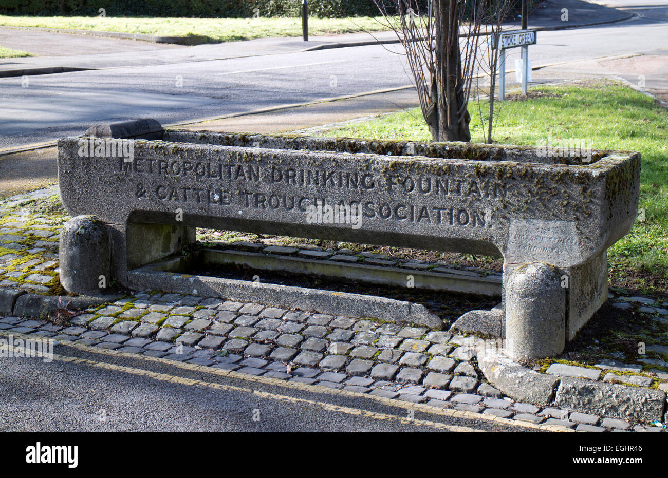 Old cattle trough, Stoke Green, Coventry, West Midlands, England, UK ...