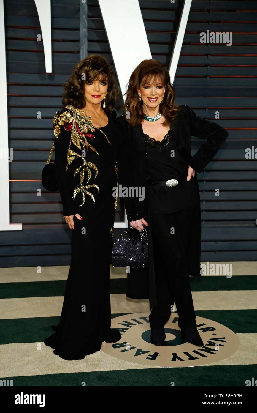 Jackie collins and joan collins hi-res stock photography and images - Alamy
