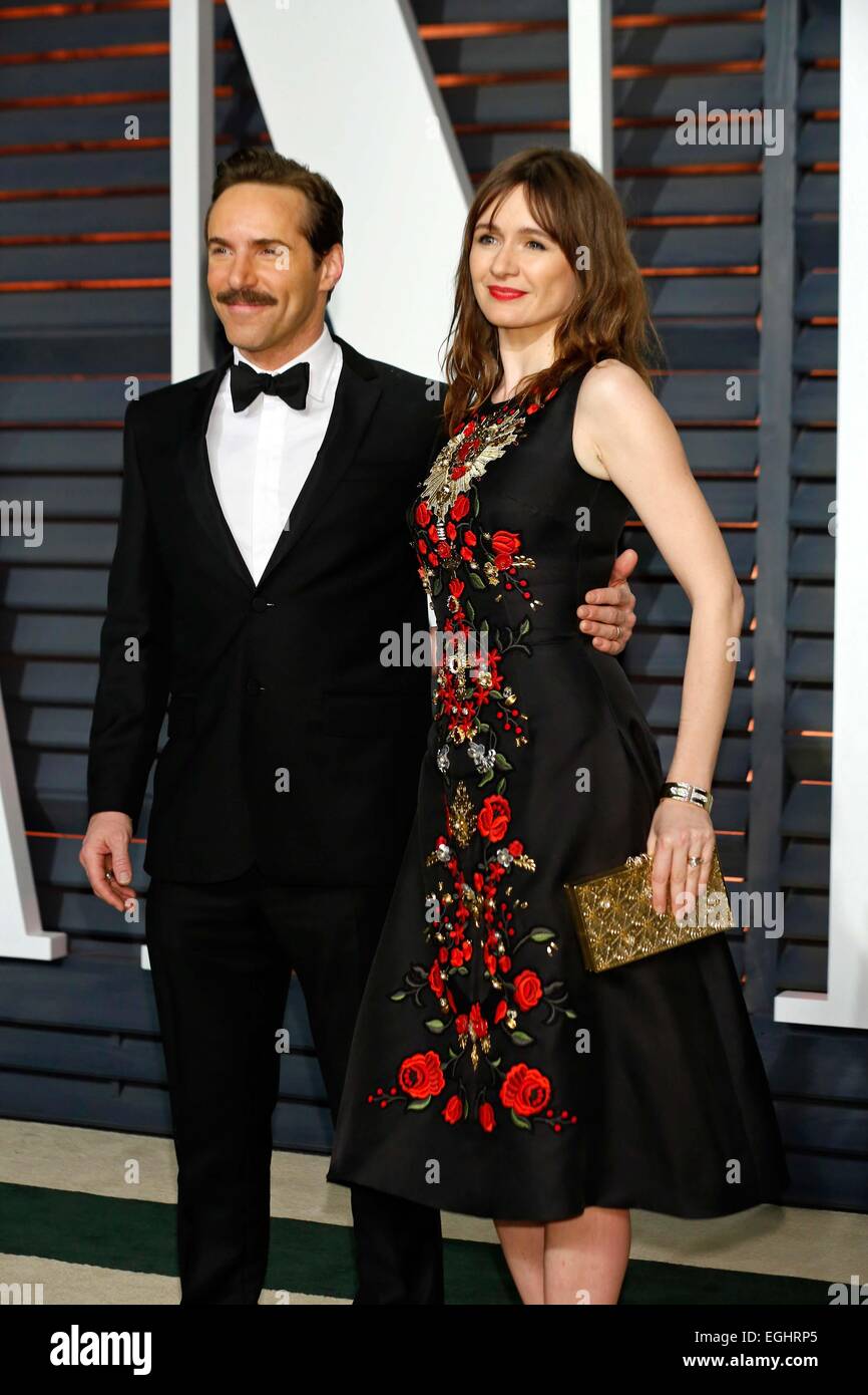 Beverly Hills, CA, USA. 23rd Feb, 2015. Alessandro Nivola, Emily ...