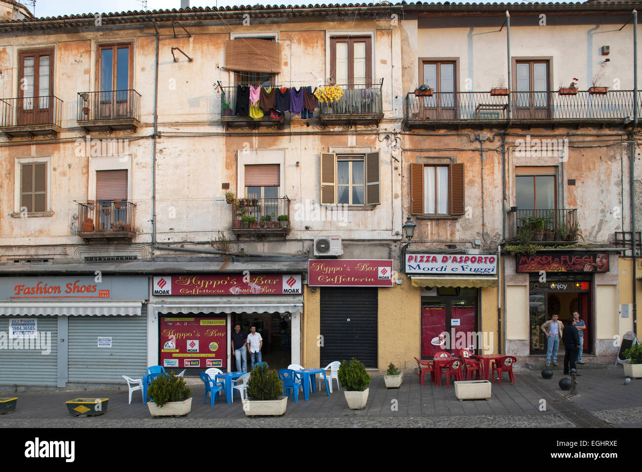 city centre, cosenza, calabria, italy, europe Stock Photo - Alamy