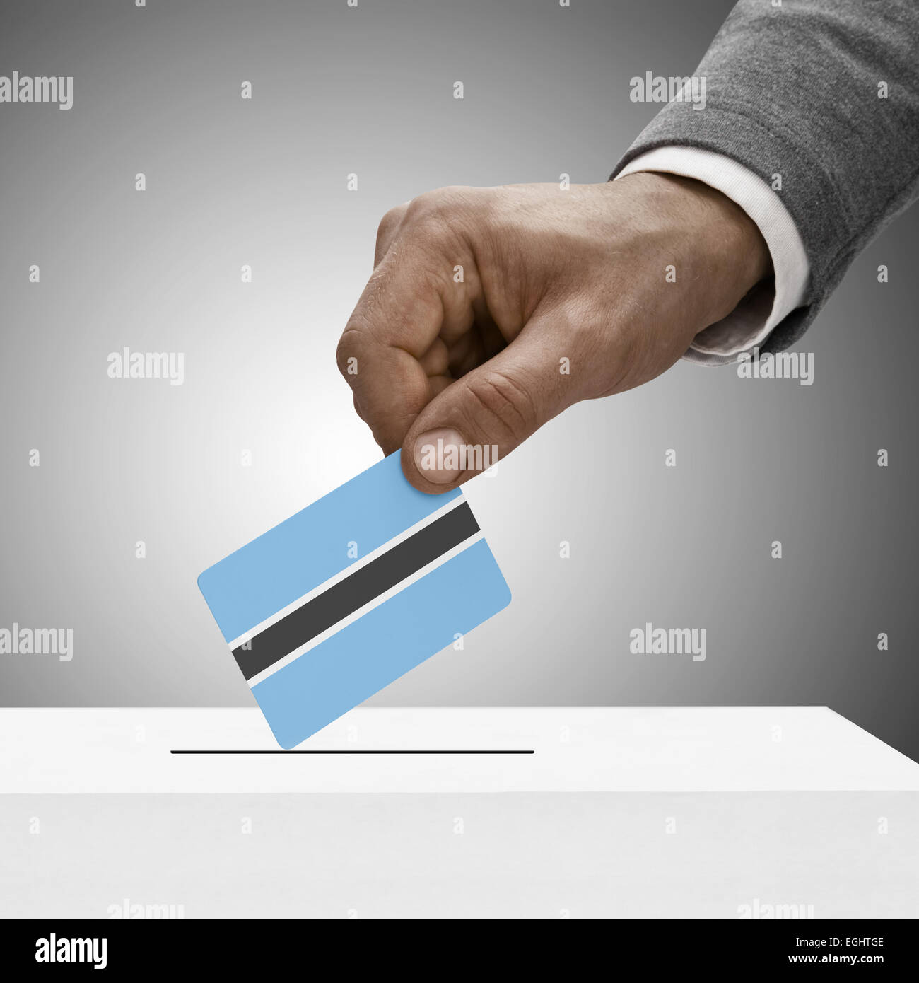 Botswana election voting hi-res stock photography and images - Alamy