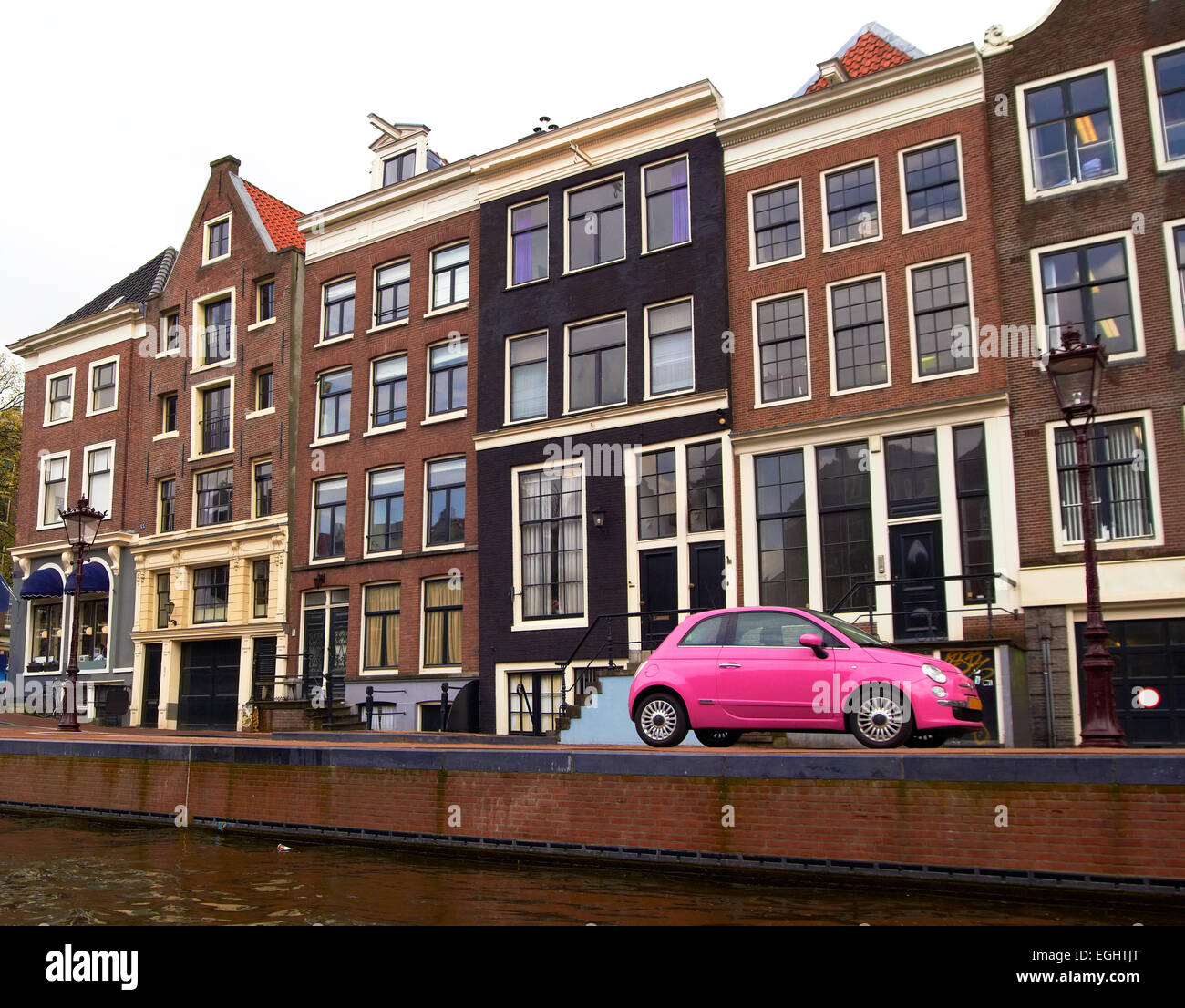 Bright pink car hi-res stock photography and images - Alamy