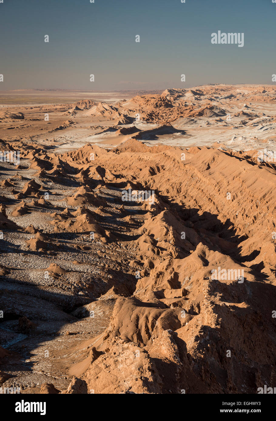 Valle de la Luna (Valley of the Moon), Atacama Desert, El Norte Grande, Chile Stock Photo - Alamy