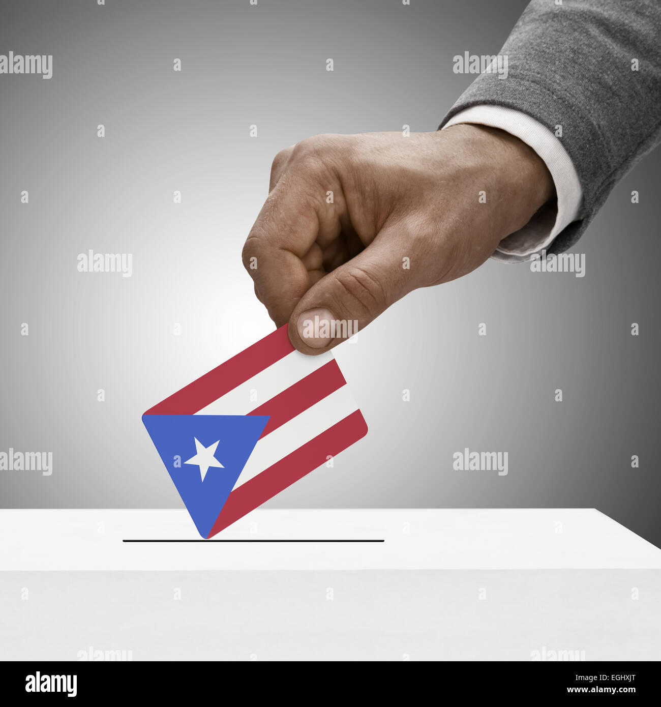 Chile puerto rico flag hi-res stock photography and images - Alamy