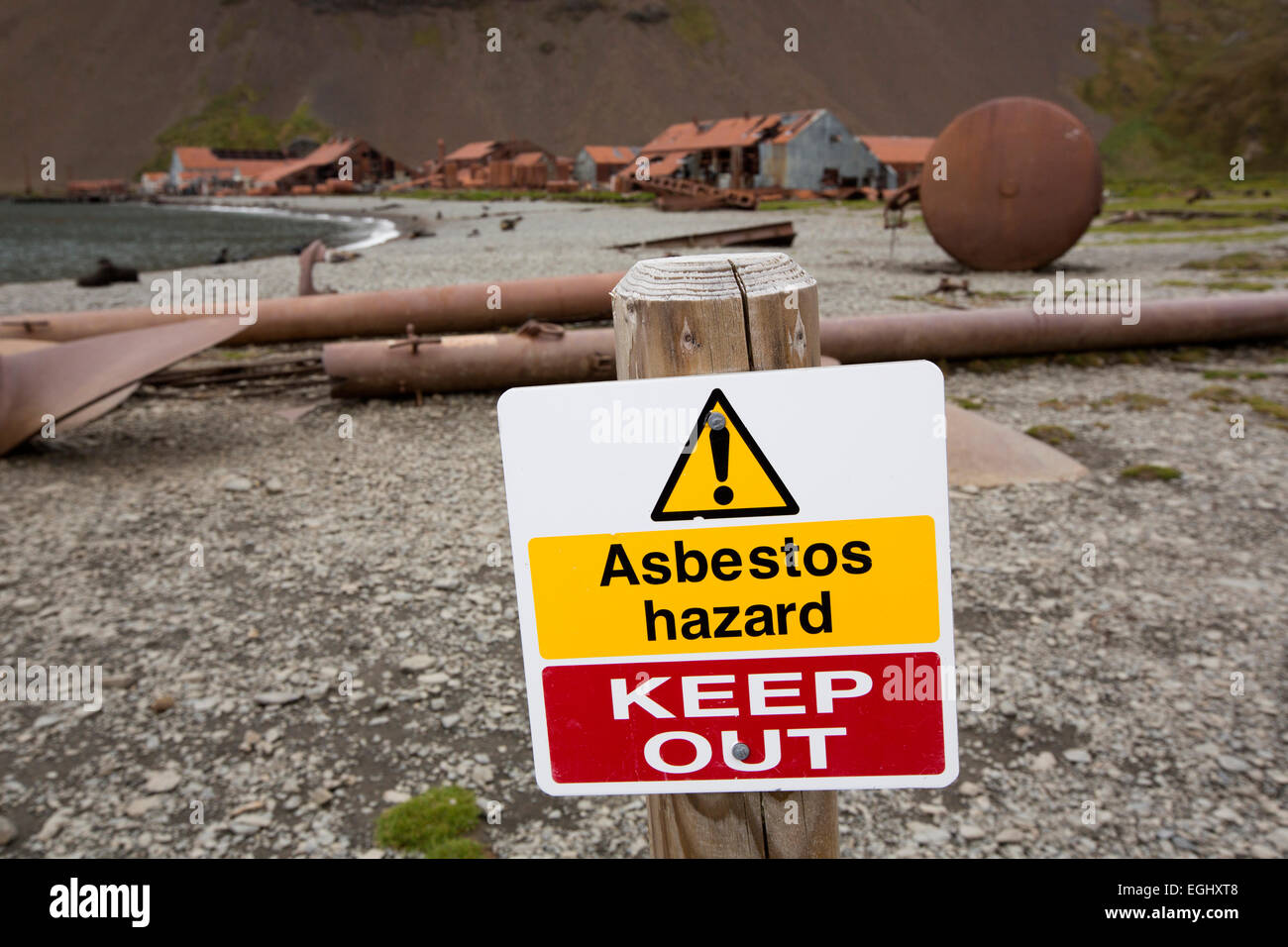 Remote area warning sign hi-res stock photography and images - Alamy