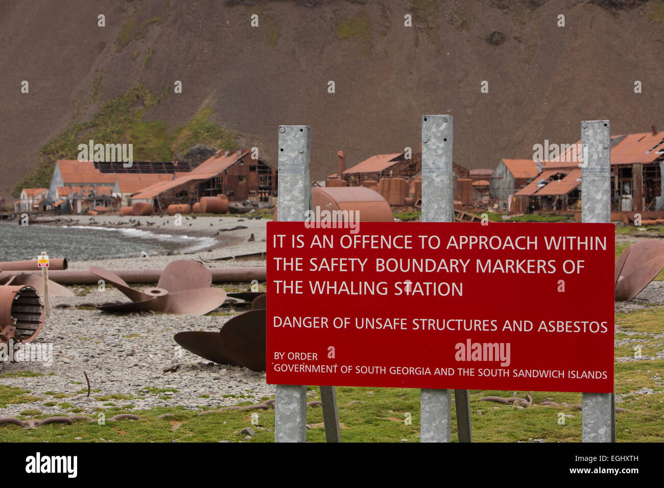 Remote area warning sign hi-res stock photography and images - Alamy