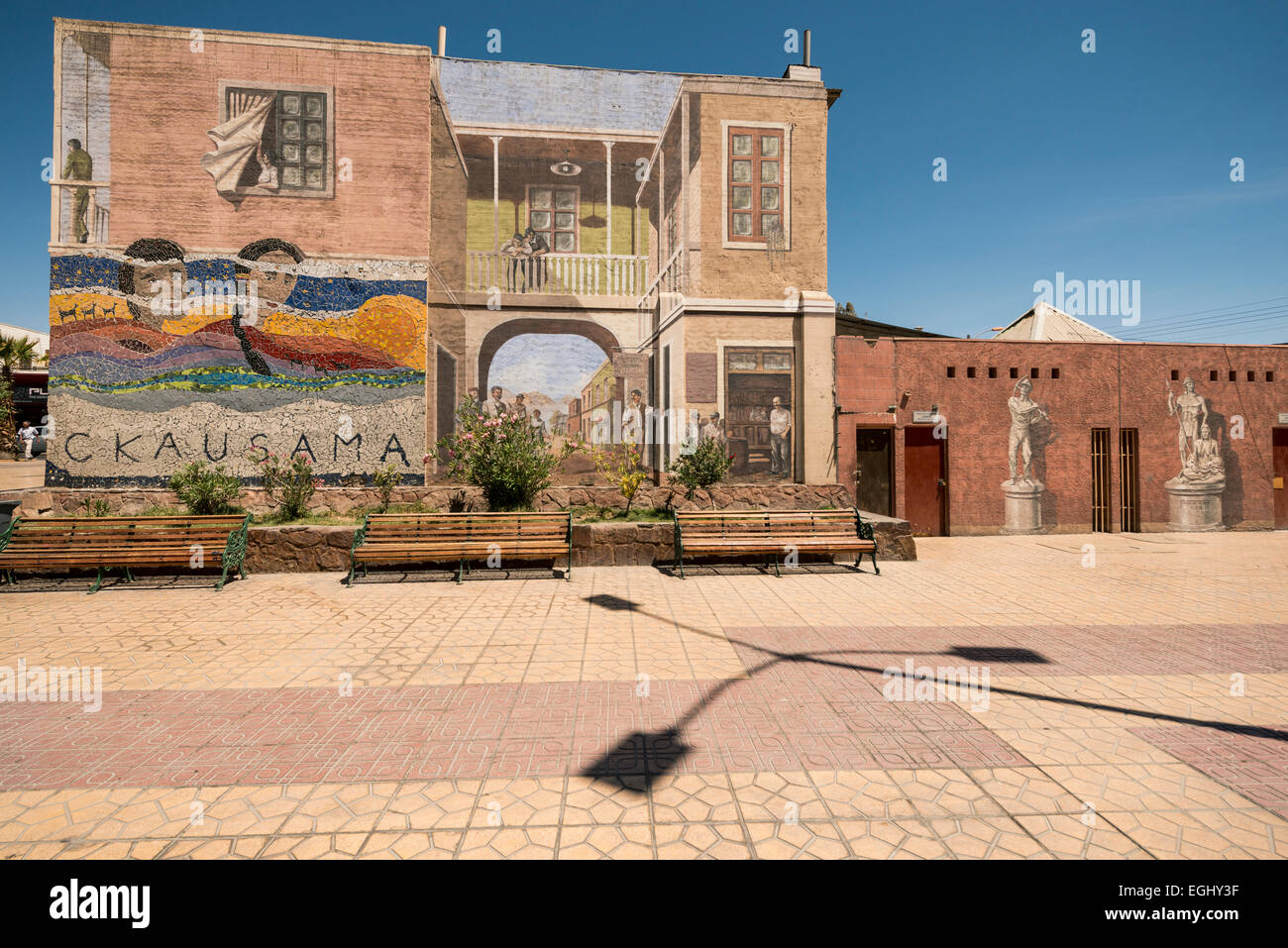 Street Scene, Calama, El Norte Grande, Chile Stock Photo - Alamy