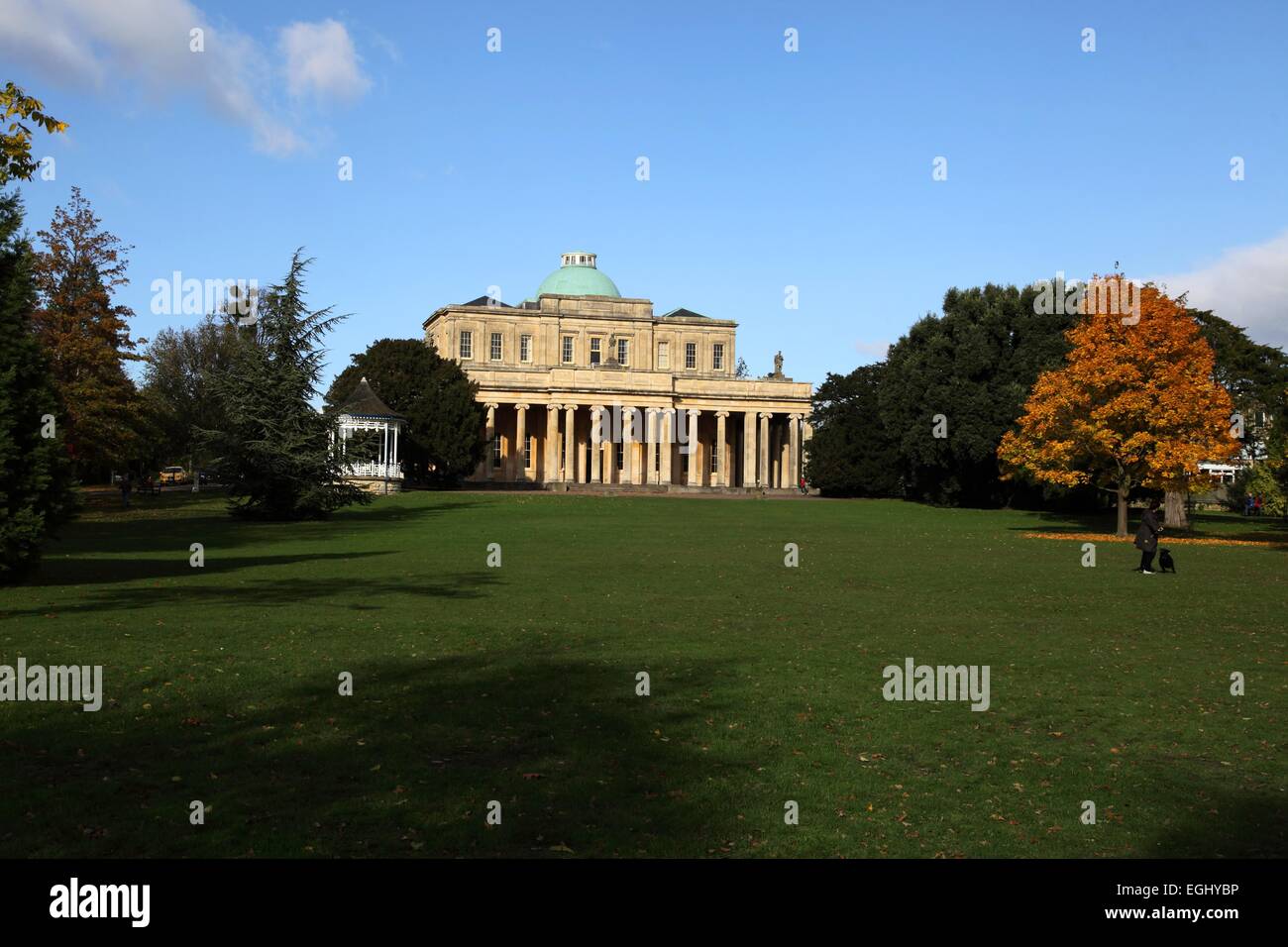 Pittville Pump Rooms, Cheltenham, a Regency spa town in Gloucestershire ...