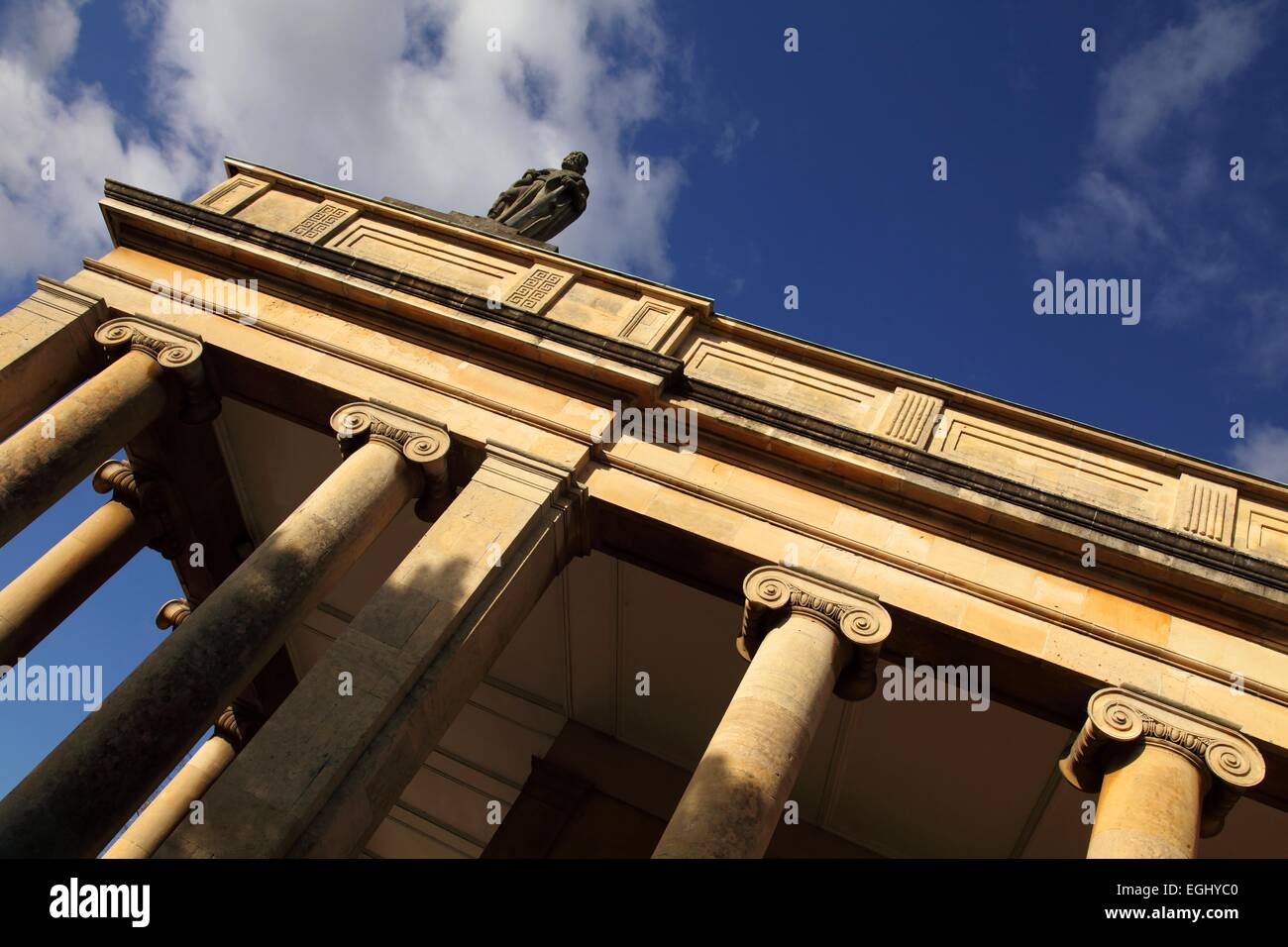 Pittville Pump Rooms, Cheltenham, a Regency spa town in Gloucestershire ...