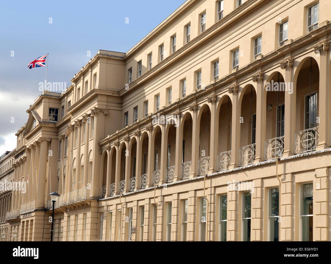 The Municipal offices in Cheltenham, Gloucestershire. Regency building ...