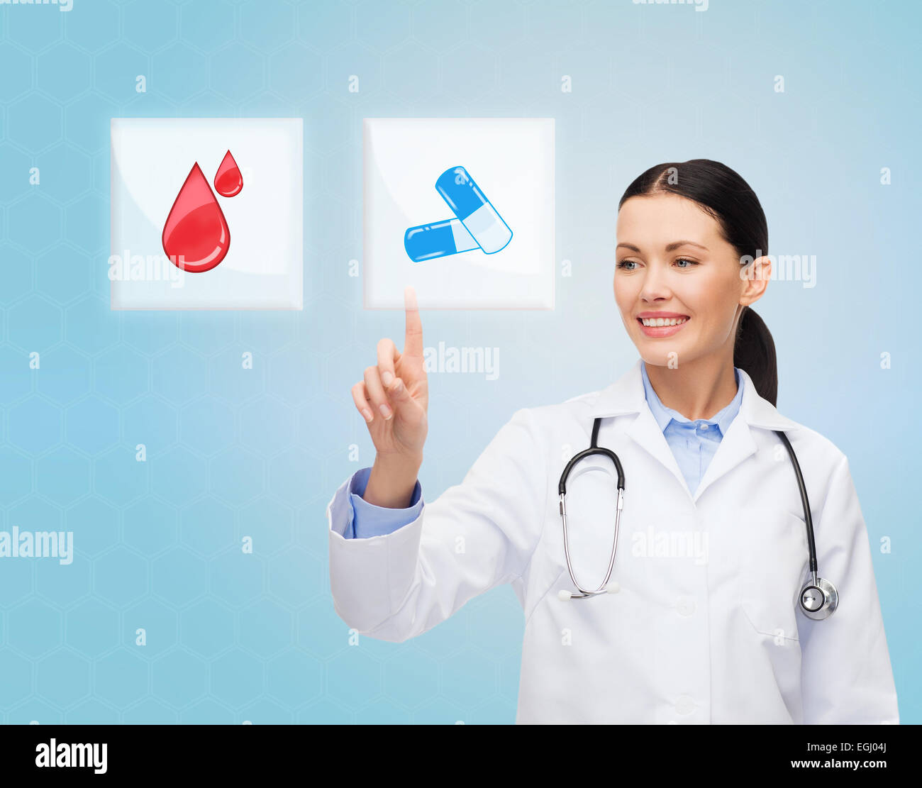 Finger pointing icon hi-res stock photography and images - Alamy