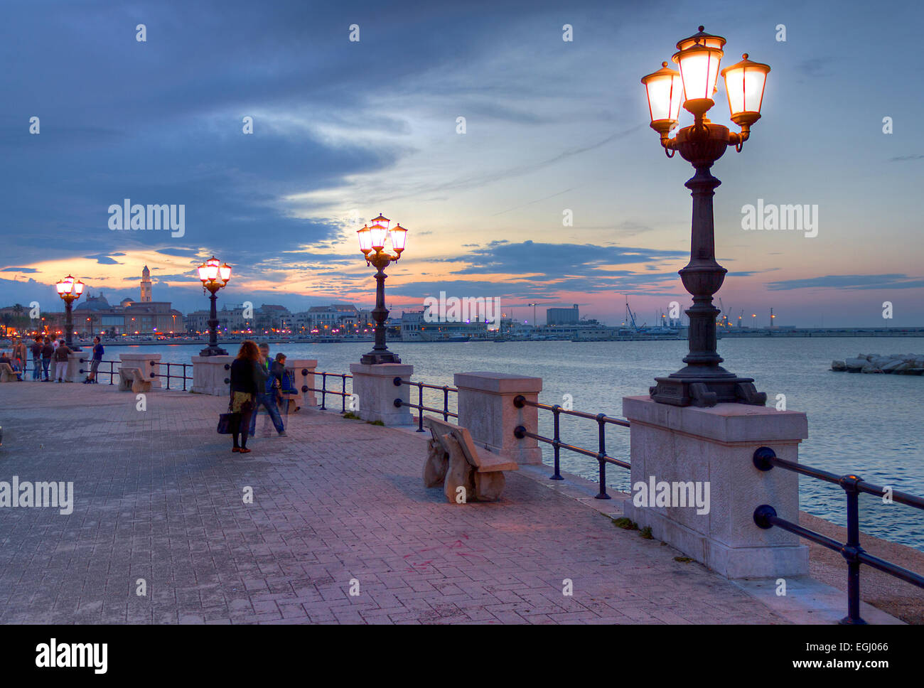 Promenade bari puglia italy hi-res stock photography and images - Alamy