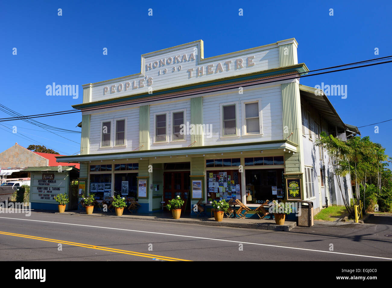Honokaa peoples theatre hi-res stock photography and images - Alamy