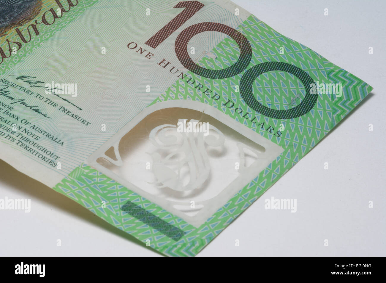 100 dollar note australian hi-res stock photography and images - Alamy