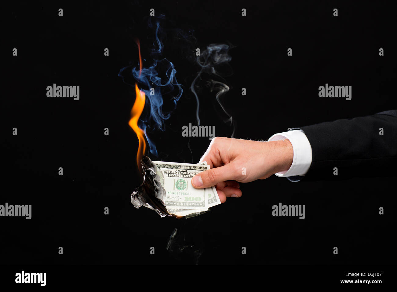 Hand burn paper hi-res stock photography and images - Alamy