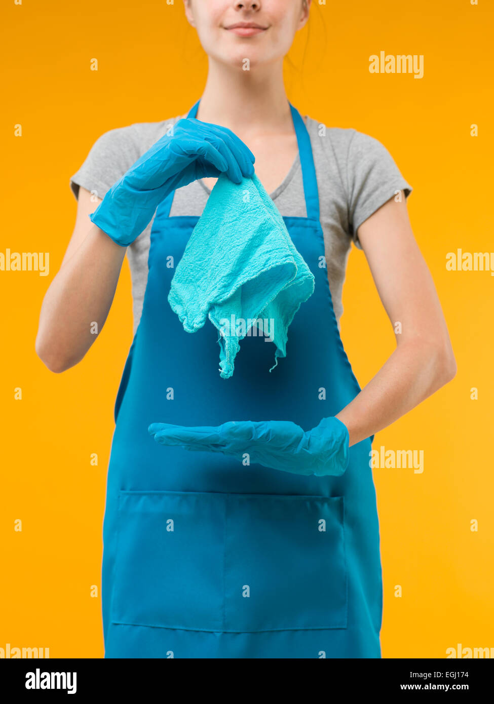 Happy cleaning hi-res stock photography and images - Alamy