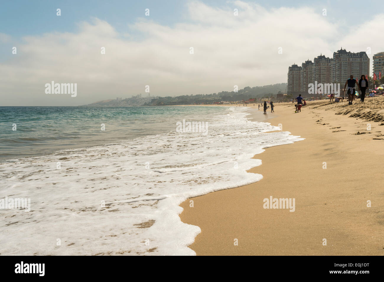 Vina del mar beach hi-res stock photography and images - Alamy