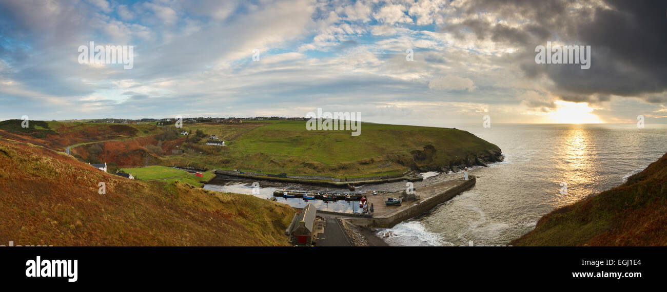 Caithness, Lybster harbour Stock Photo - Alamy