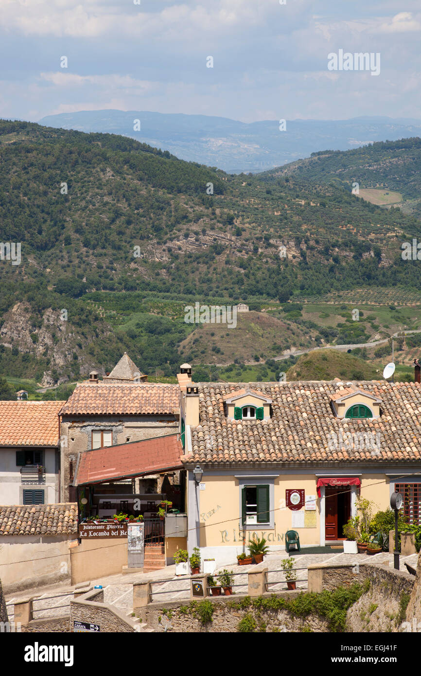 santa severina village, calabria, italy, europe Stock Photo - Alamy
