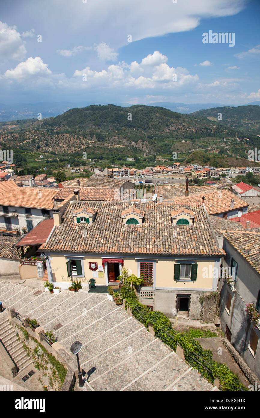 santa severina village, calabria, italy, europe Stock Photo - Alamy