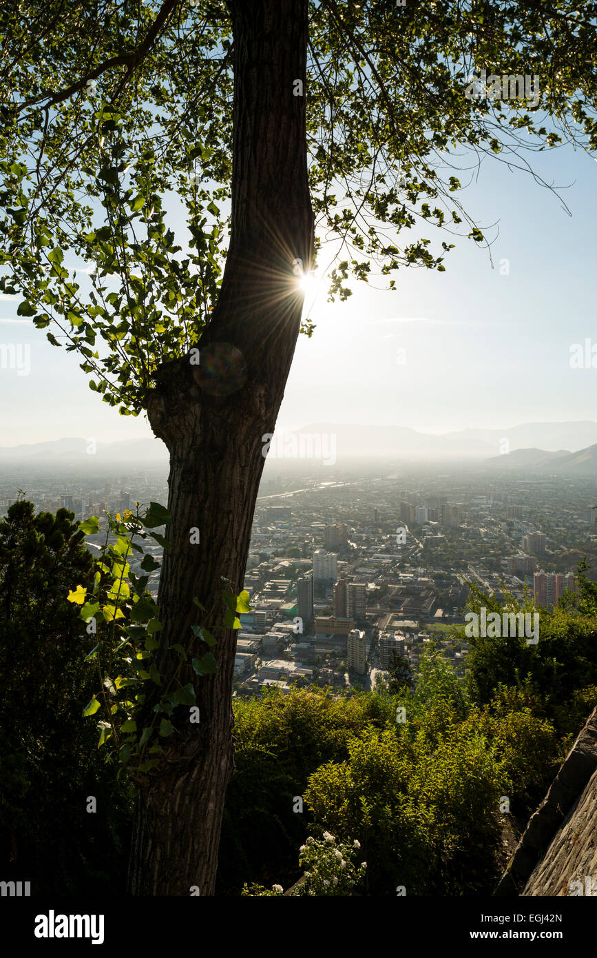 Cerro san cristóbal santiago chile hi-res stock photography and images ...