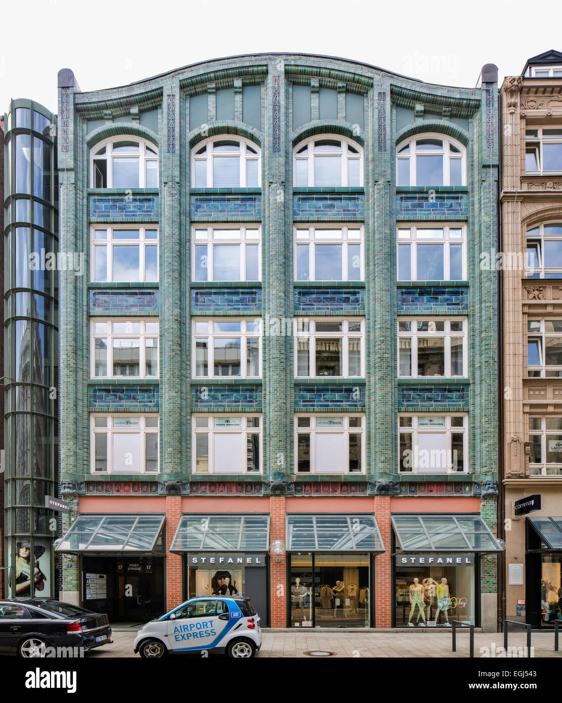 Austral House, historic office and commercial building, Hamburg ...