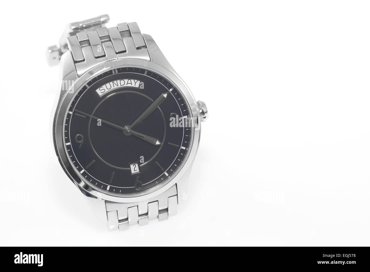 Checking his watch Cut Out Stock Images & Pictures - Alamy