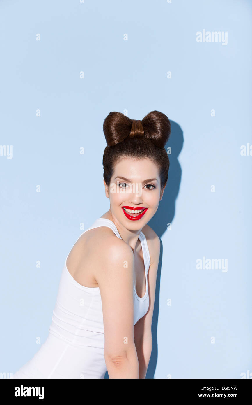 Propped up person hi-res stock photography and images - Alamy