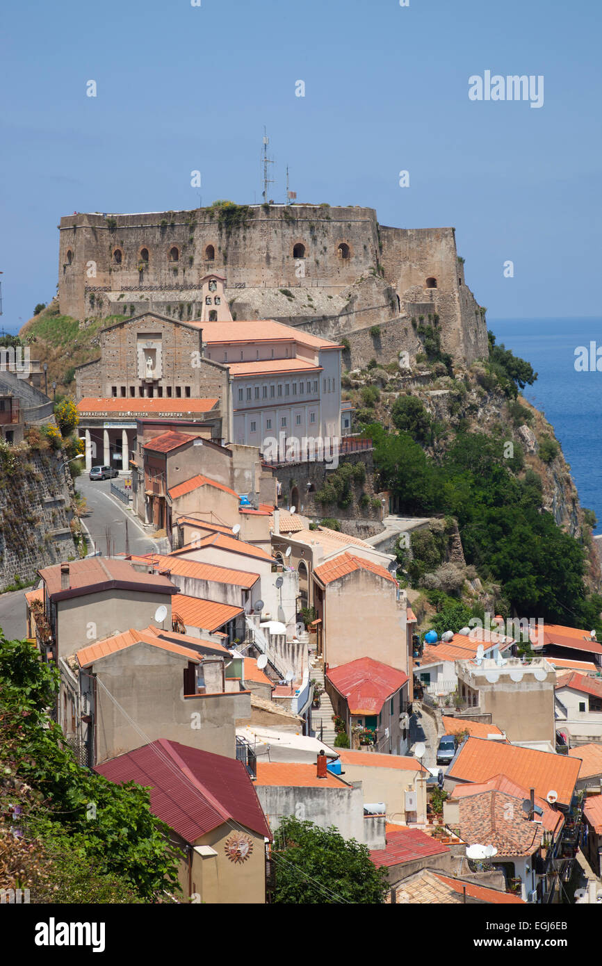 ruffo castle, scilla village, province of reggio calabria, calabria ...