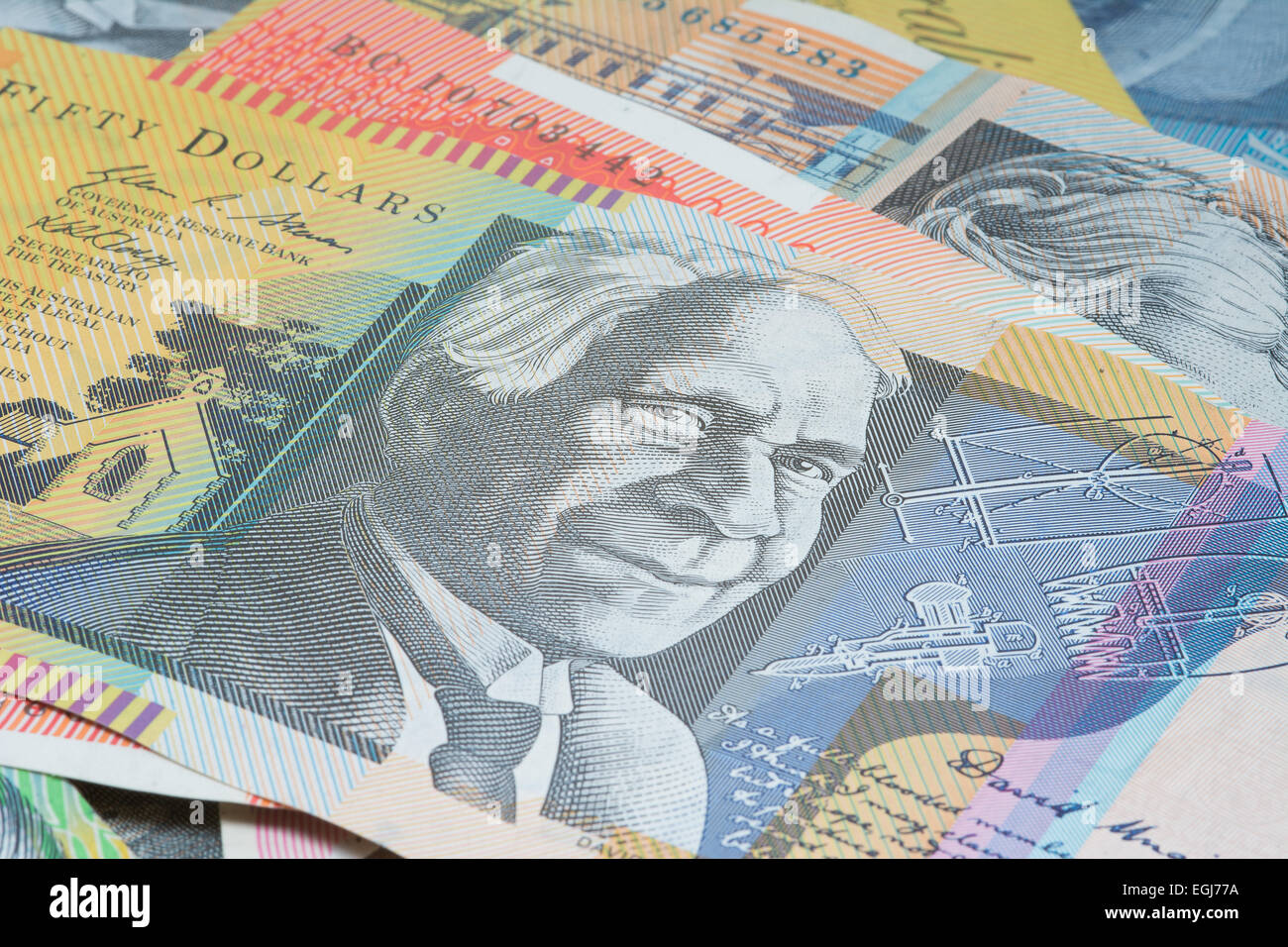 Australian money note plastic hi-res stock photography and images - Alamy