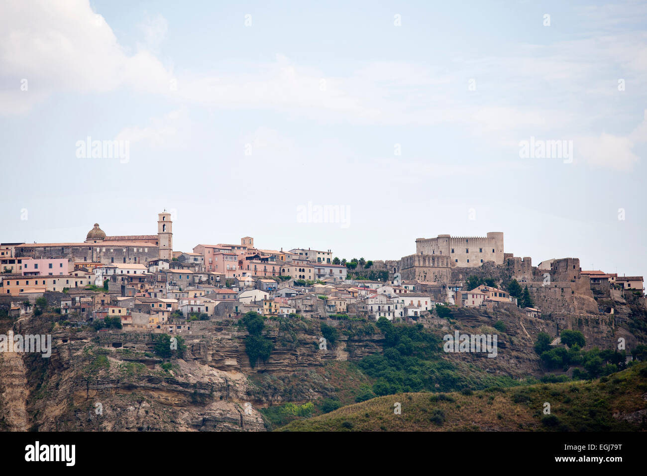 santa severina village, calabria, italy, europe Stock Photo - Alamy