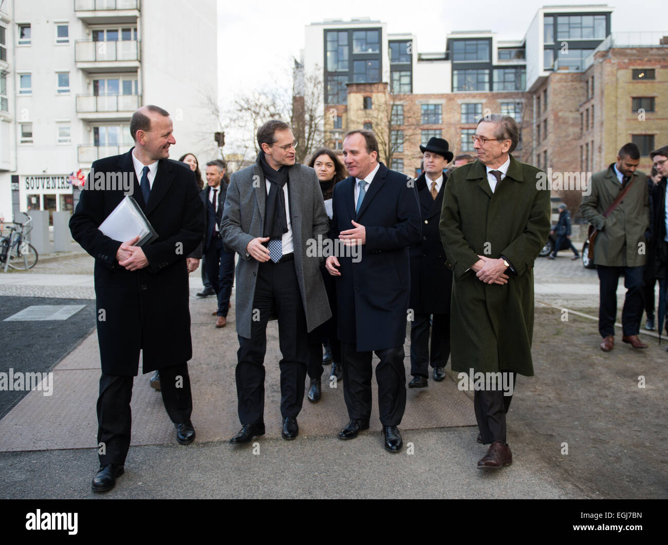 Swedish Prime Minister Stefan Löfven (M), the Swedish ambassador ...