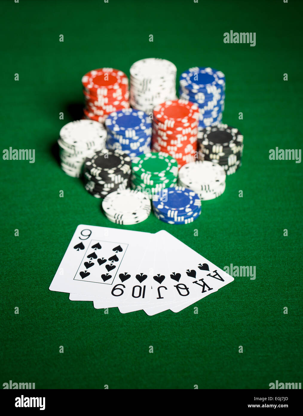 Chips cards close up hi-res stock photography and images - Alamy