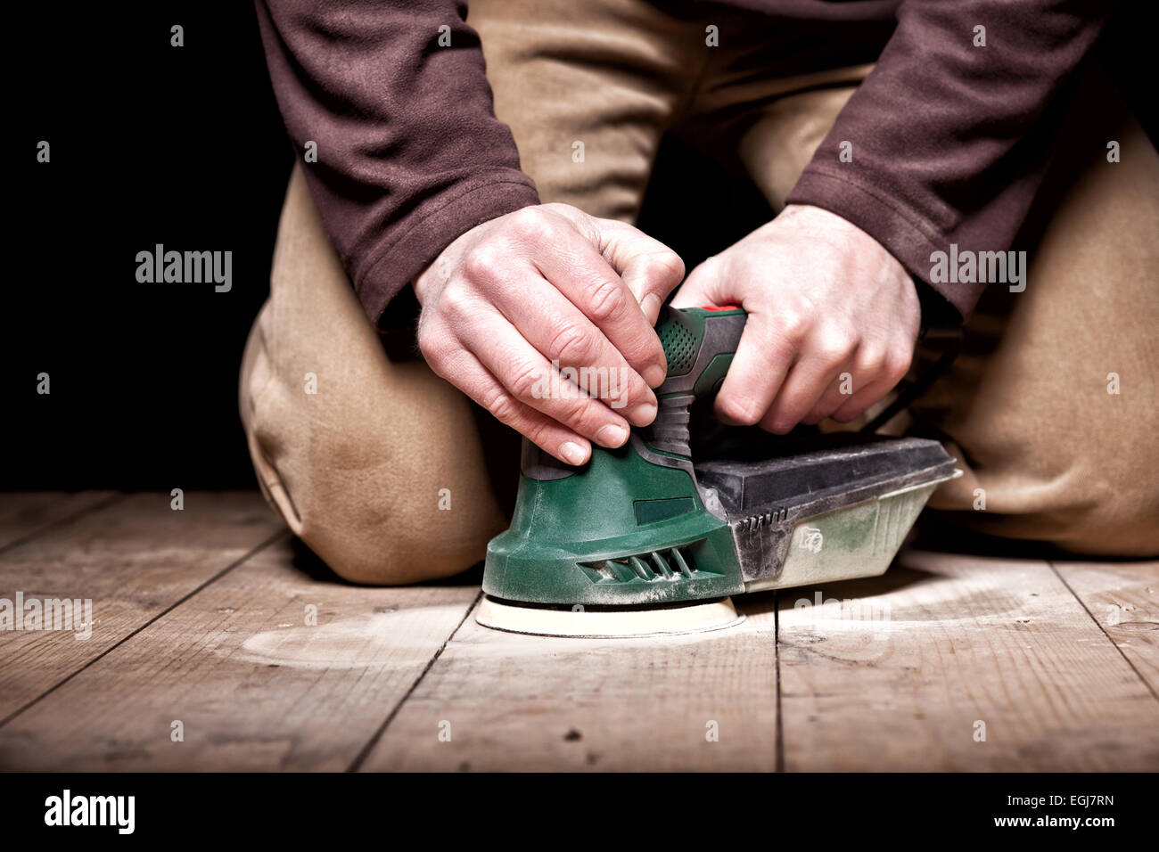 Floor sander hi-res stock photography and images - Alamy