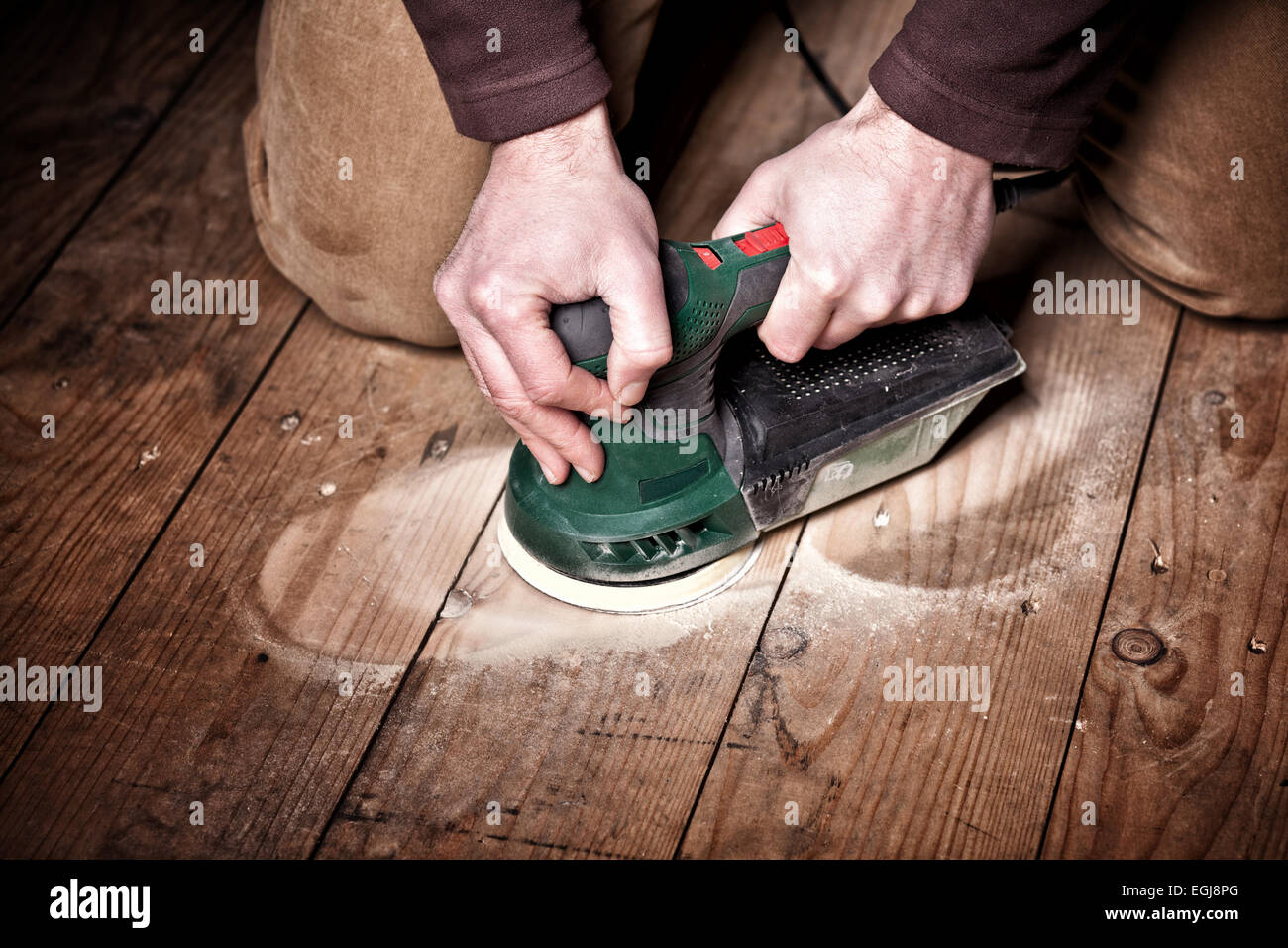 Floor sander hi-res stock photography and images - Alamy