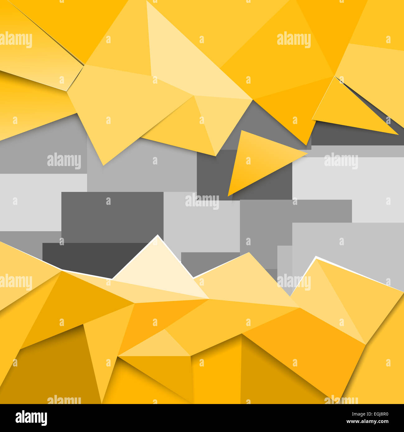 Yellow low poly Stock Photo - Alamy