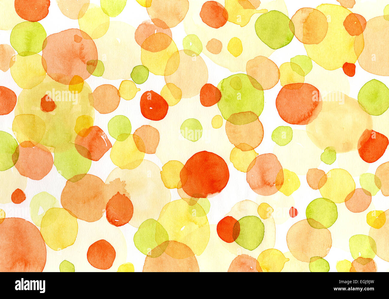 Colorful watercolor bubbles abstract background Stock Photo - Alamy