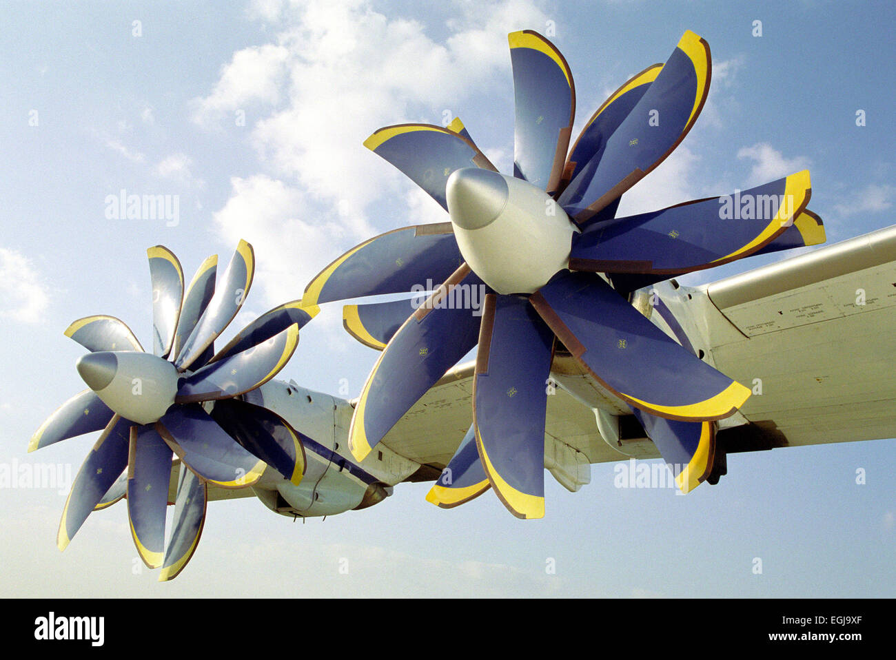 Propfan An-70 aircraft Stock Photo - Alamy