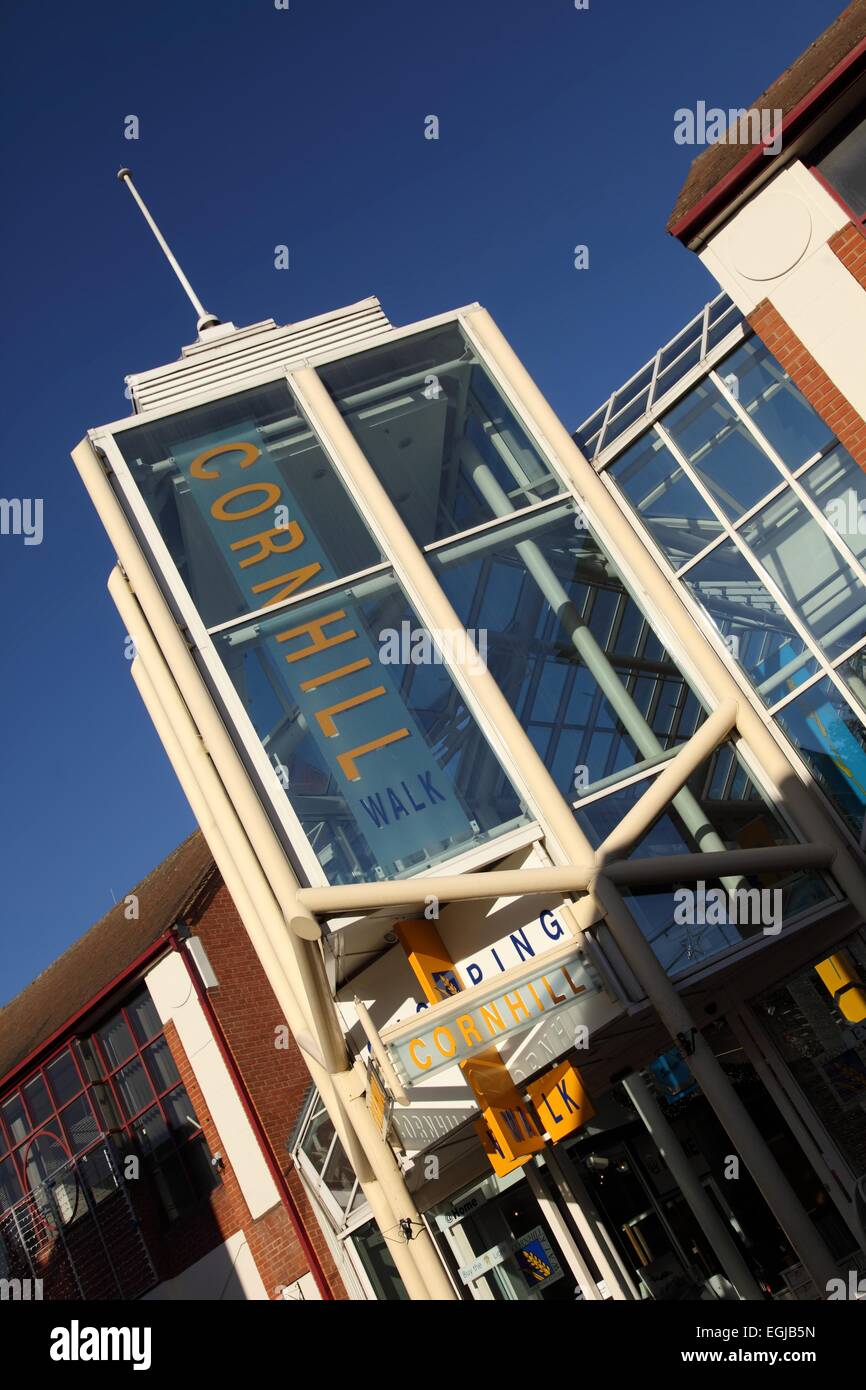 Cornhill walk bury st edmunds hi-res stock photography and images - Alamy