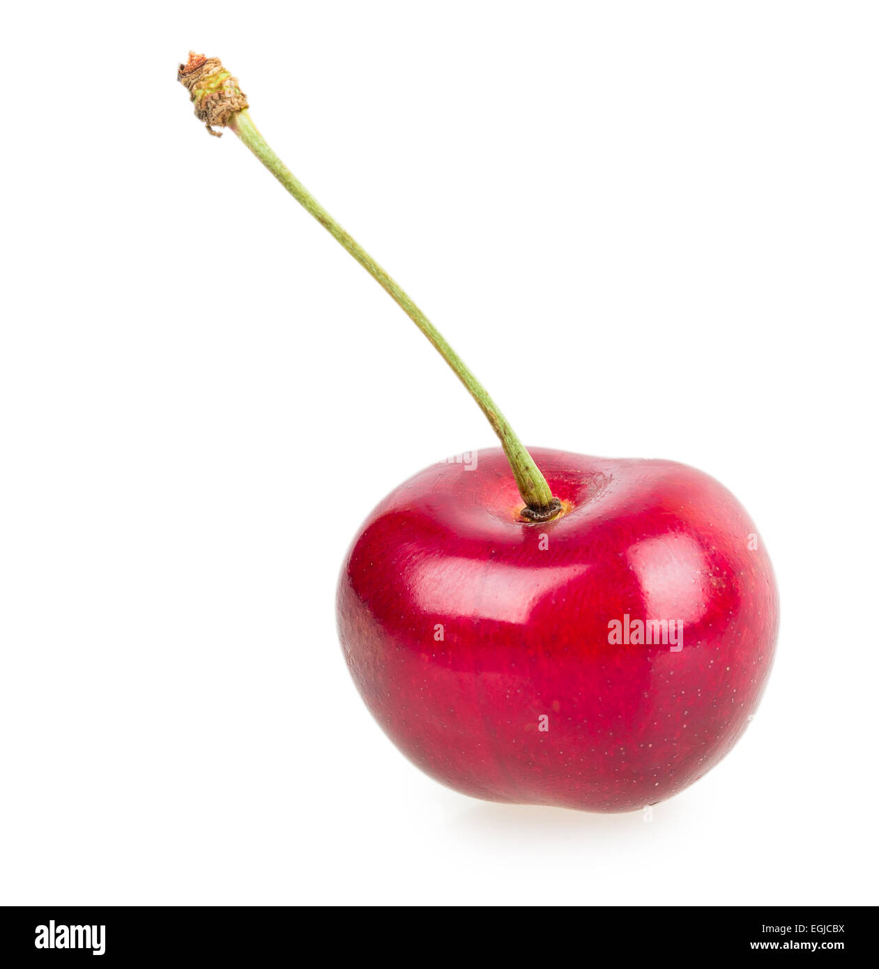 cherry isolated on white background Stock Photo - Alamy