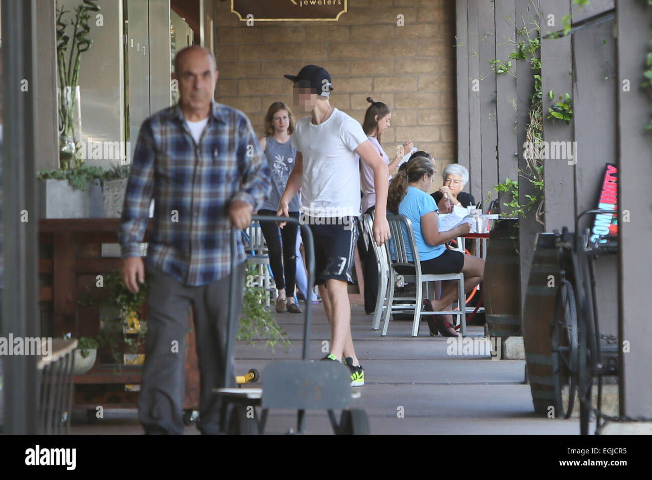 Brooklyn david victoria beckham hi-res stock photography and images - Alamy