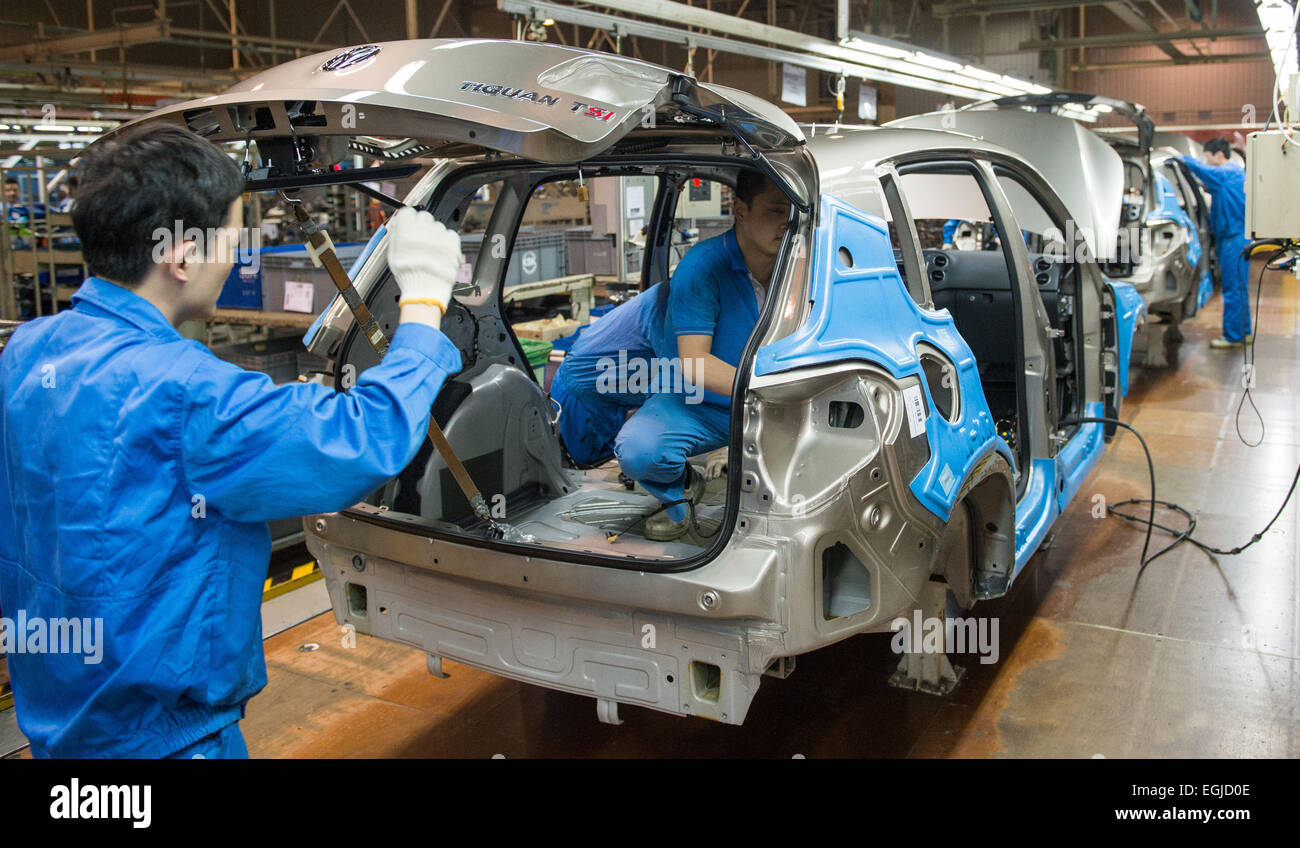 Shanghai volkswagen factory hi-res stock photography and images - Alamy