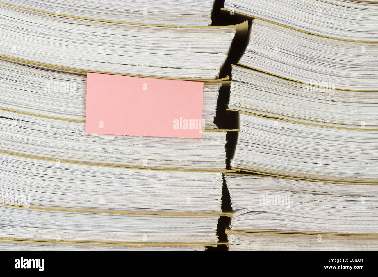Pasteboard bookmark hi-res stock photography and images - Alamy