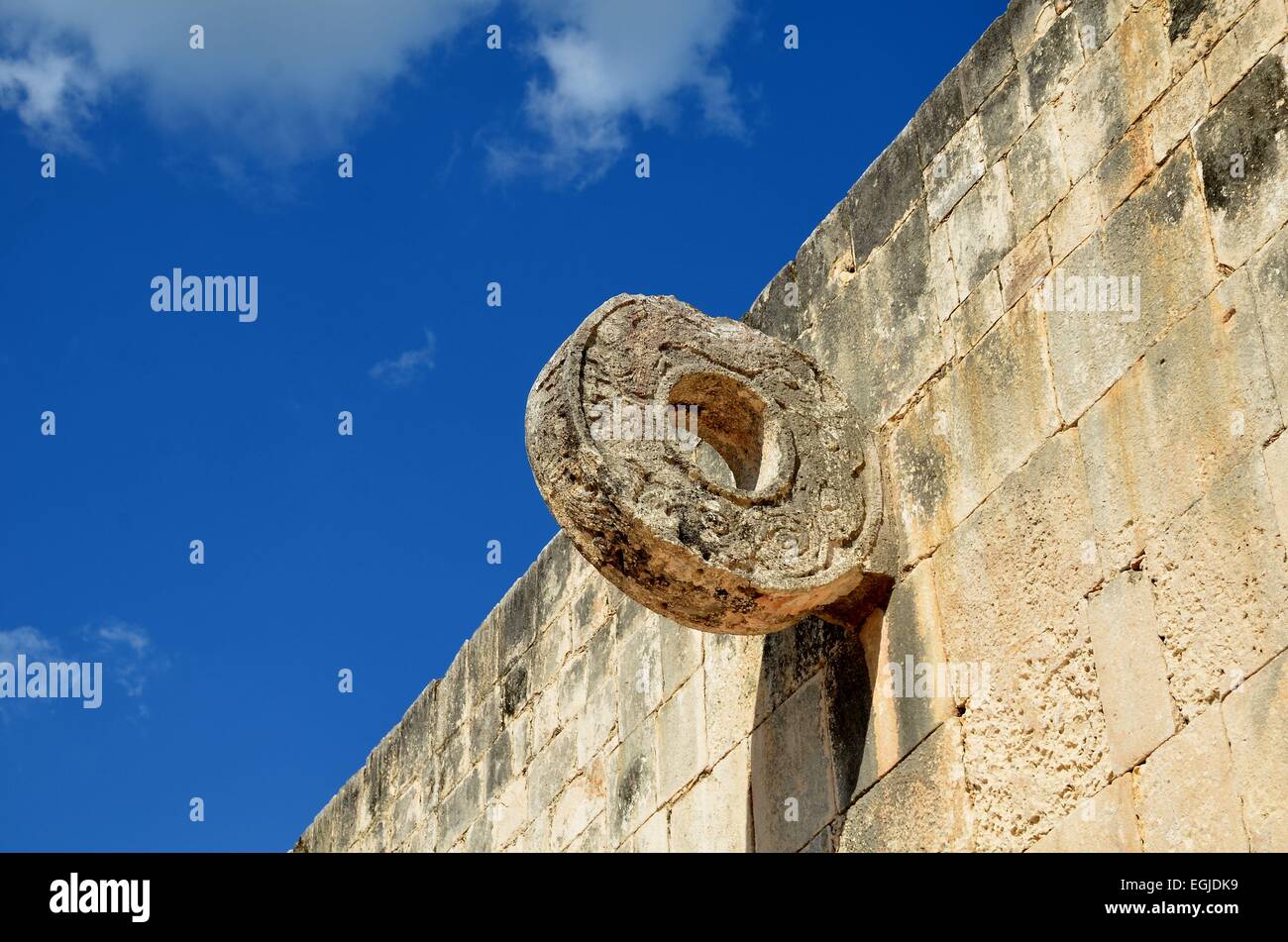 Chichen Itza Ball Court Mexico Stock Photo - Alamy