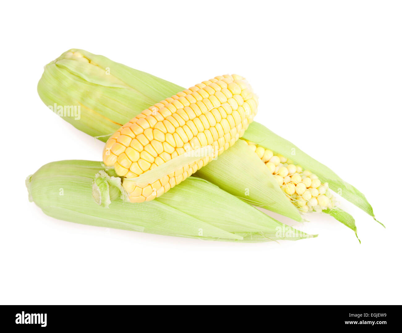 corn isolated on white background Stock Photo - Alamy