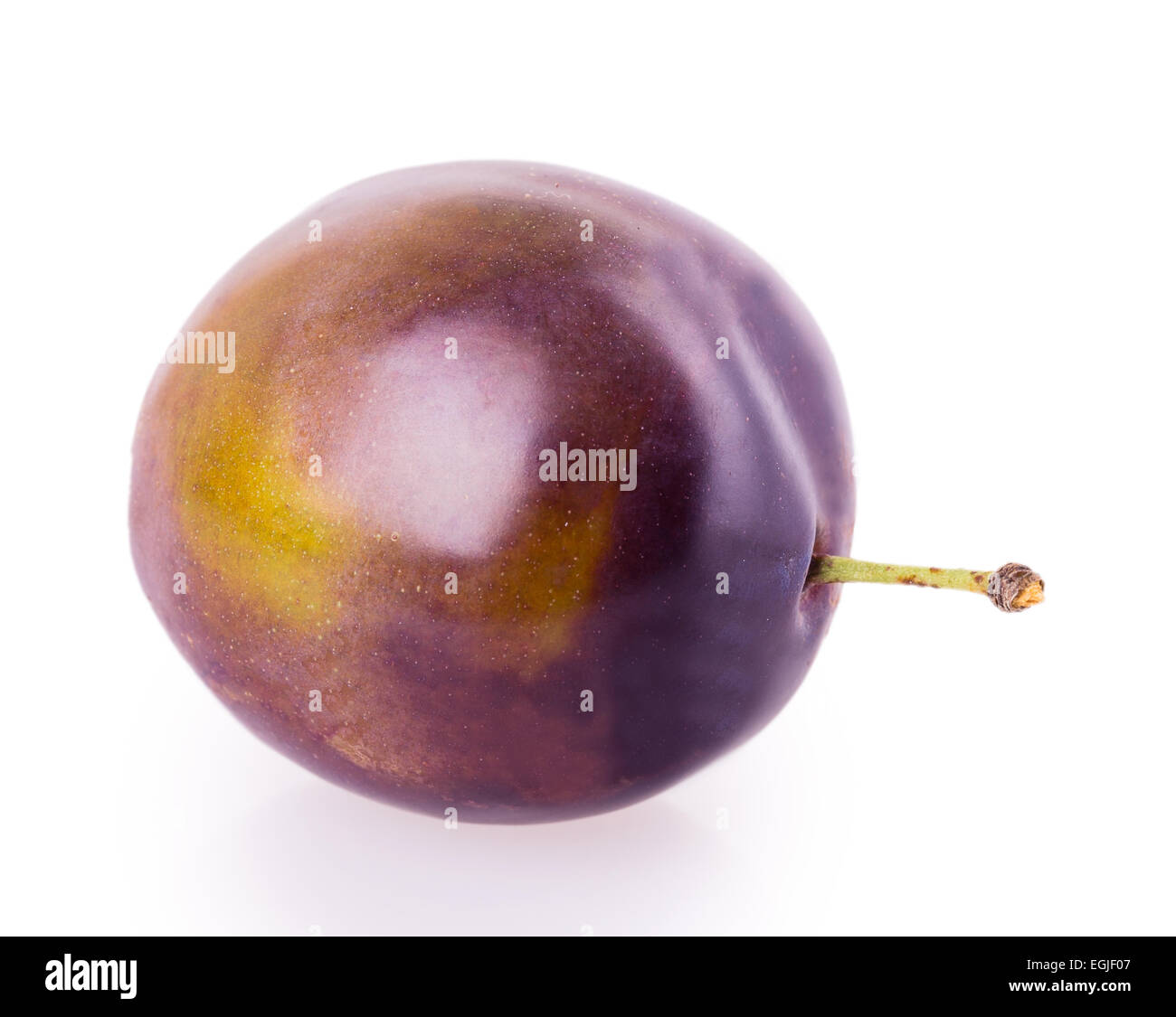 plum isolated on white background Stock Photo - Alamy