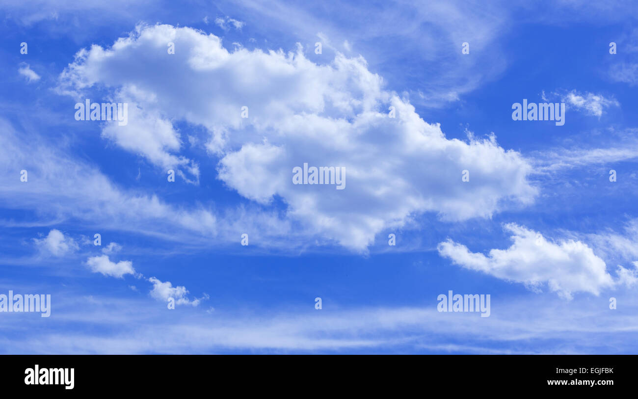 clouds, sky blue day background Stock Photo - Alamy