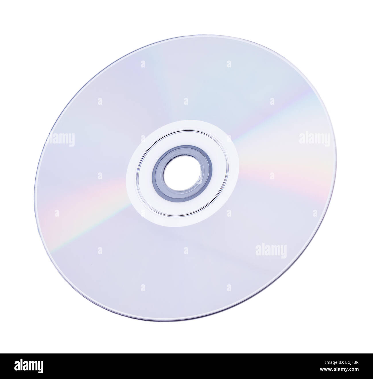 compact discs on a white background Stock Photo - Alamy