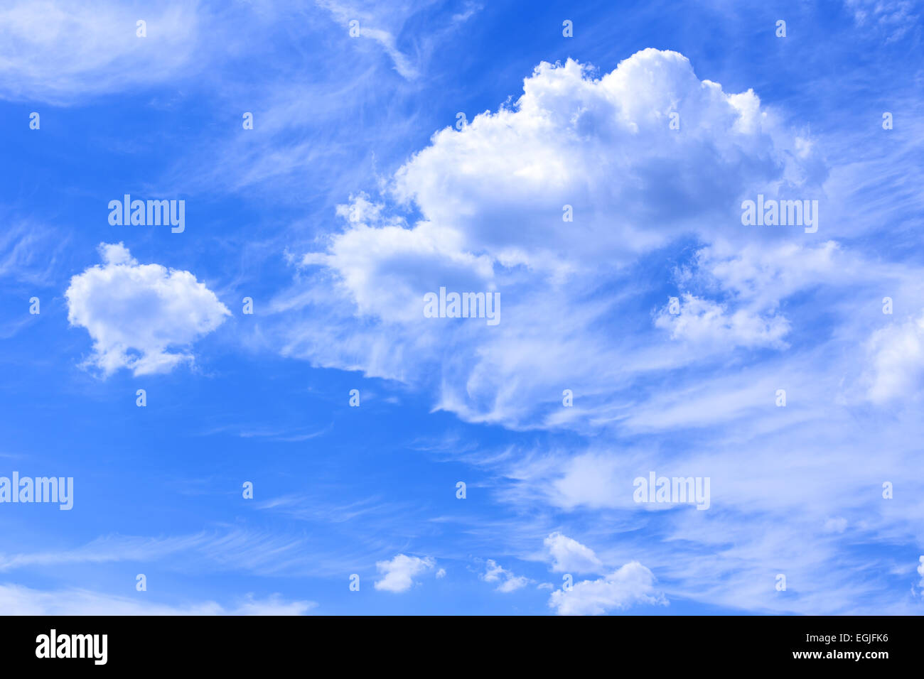 clouds, sky blue day background Stock Photo - Alamy