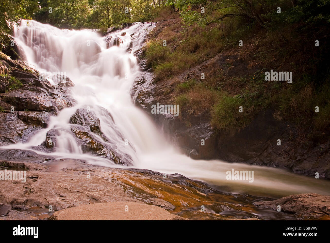 Datanla - Waterfall, Dalat Vietnam, Asia Stock Photo - Alamy